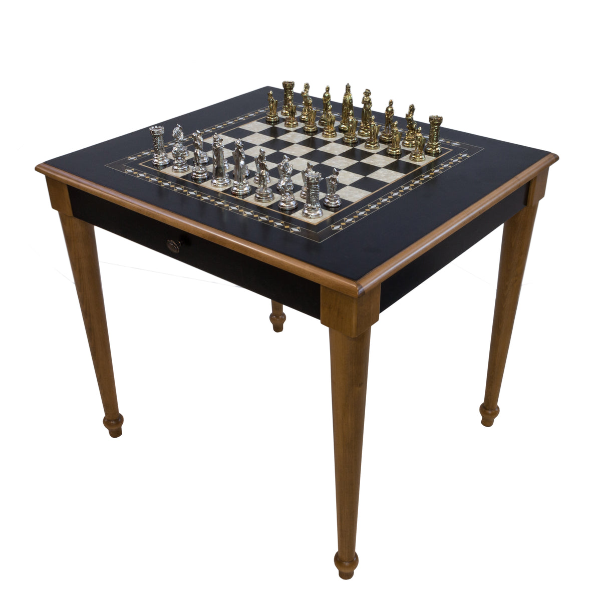 Handcrafted Luxury Chess Table – Helena Wood Art