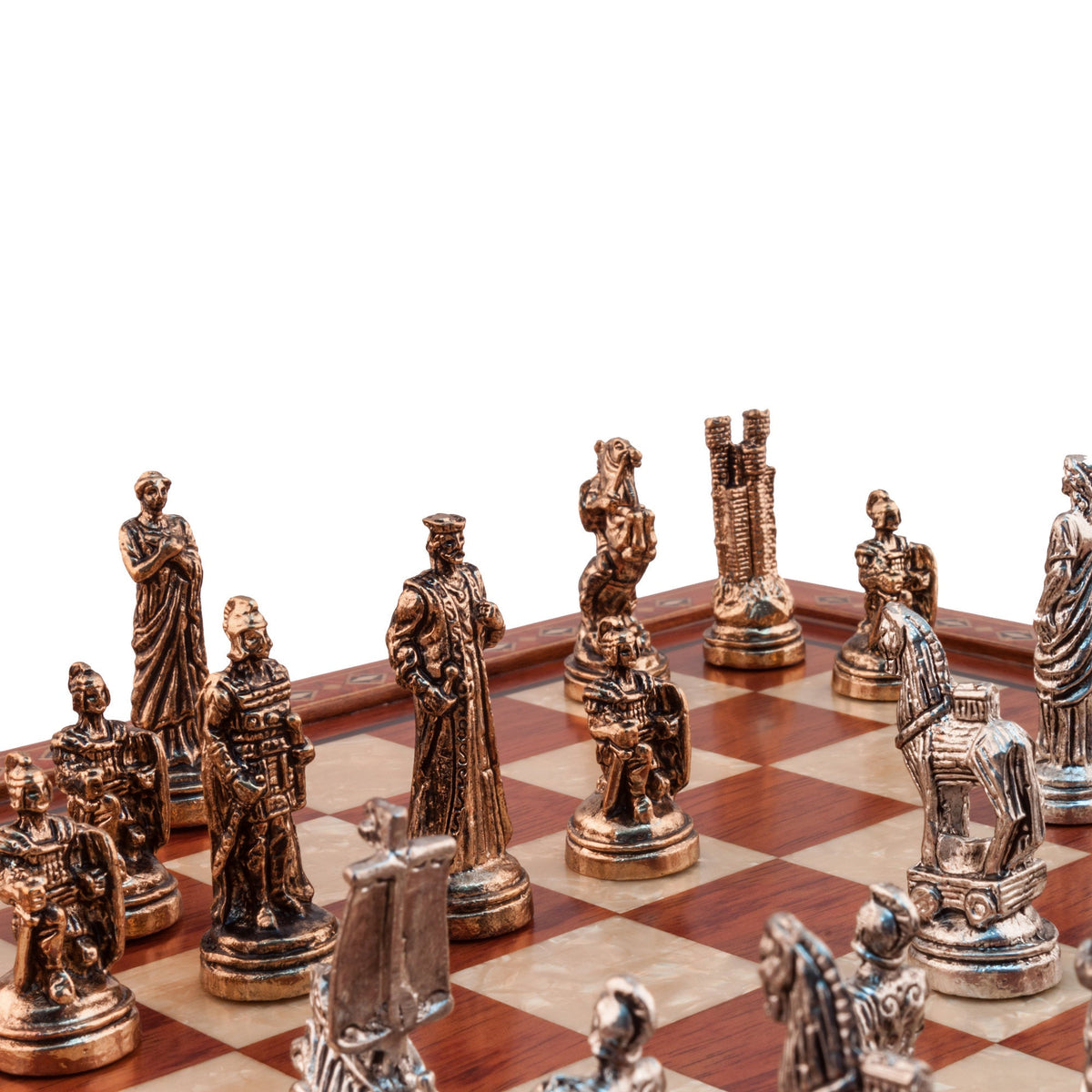 16,5 Inches Hero Chess Set | Rosewood | Code: 2632 – Helena Wood Art