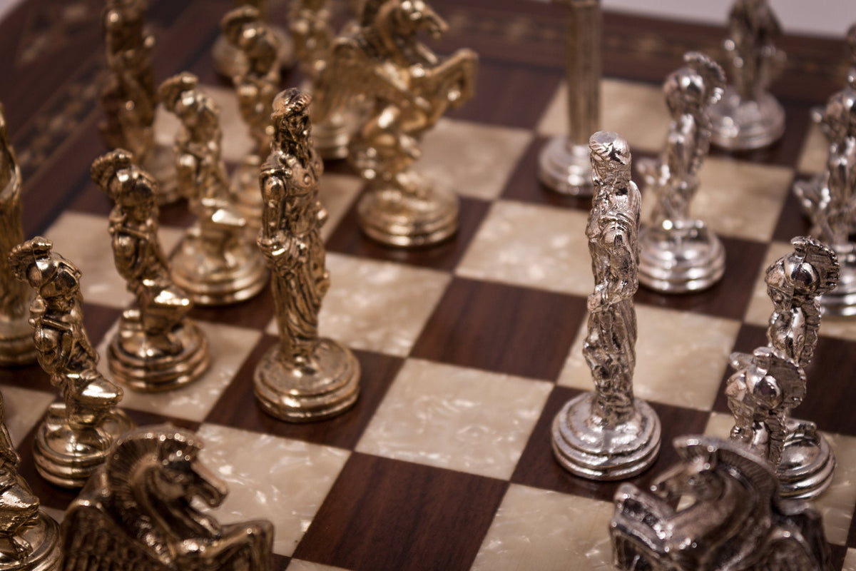 20 Inches Butterfly Chess Set - Wooden Handmade Chess Set | Walnut | C ...