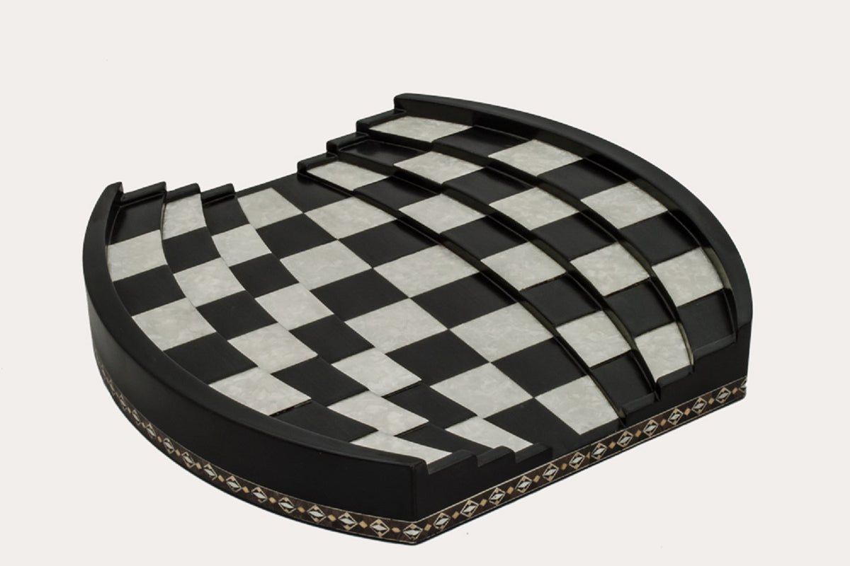 17.5 Inches Arena 3D Chess Set | Black | Code: 2657 – Helena Wood Art